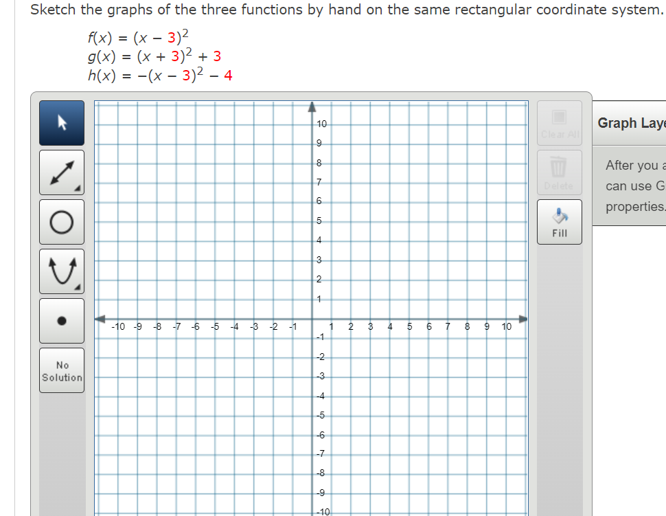 Solved Sketch the graphs of the three functions by hand on | Chegg.com