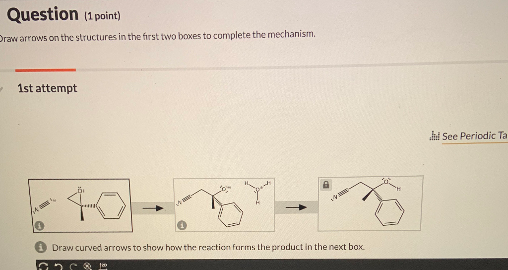 Solved Question (1 point) Draw arrows on the structures in | Chegg.com