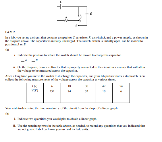 Solved EdM 2. In a lab, you set up a circuit that contains a | Chegg.com