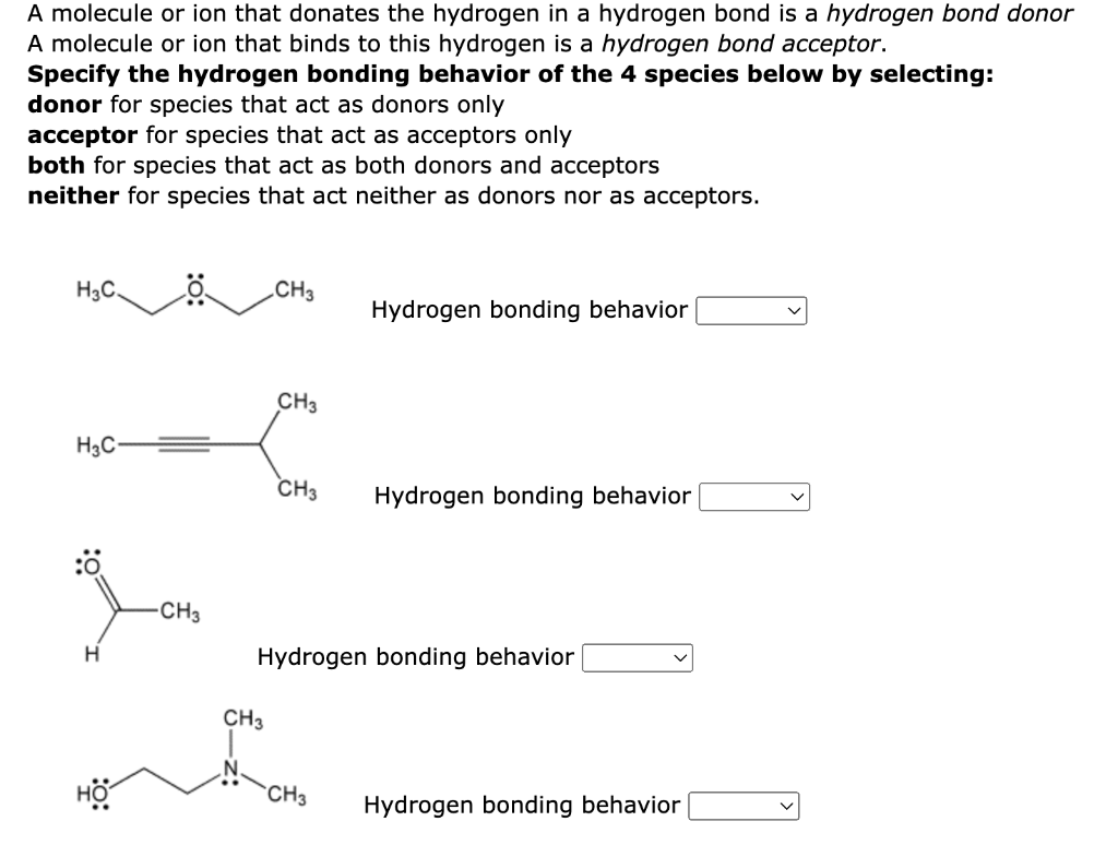 Solved A molecule or ion that donates the hydrogen in a | Chegg.com