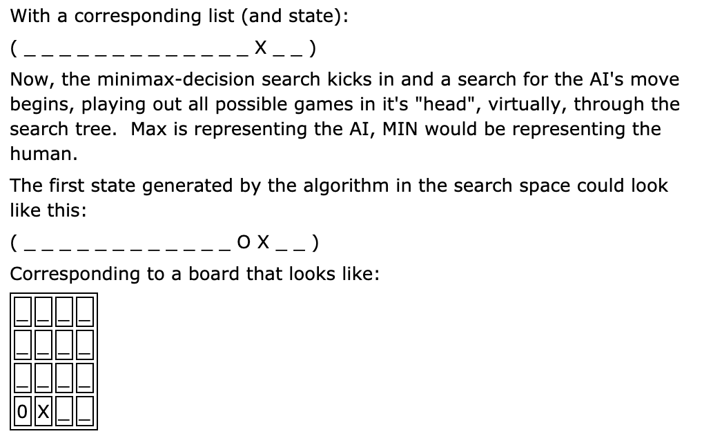 Write A Lisp Program To Play Either The Game Connect