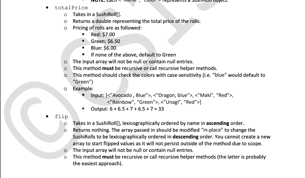 Solved I need help with solving how to code Restaurant.java. | Chegg.com