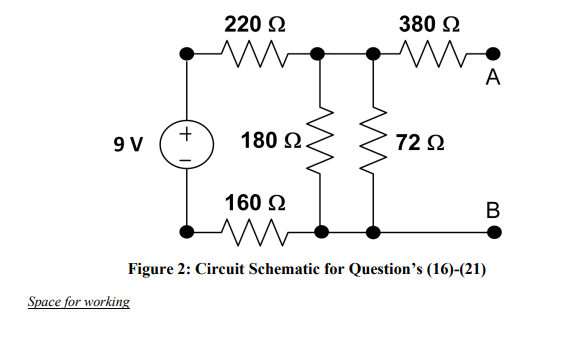 Solved Figure 2: Circuit Schematic for Question's | Chegg.com