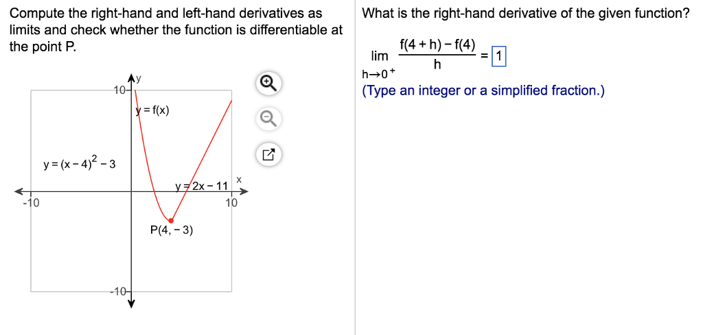 Solved Compute the right-hand and left-hand derivatives as | Chegg.com