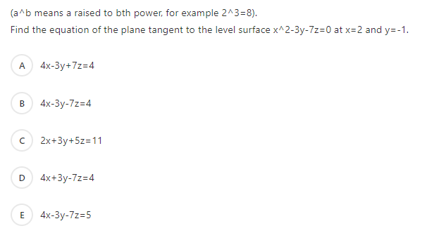 Solved (a∧b means a raised to bth power, for example 2∧3=8 | Chegg.com