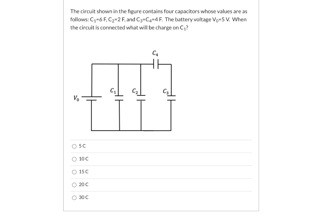 Solved The circuit shown in the figure contains four | Chegg.com