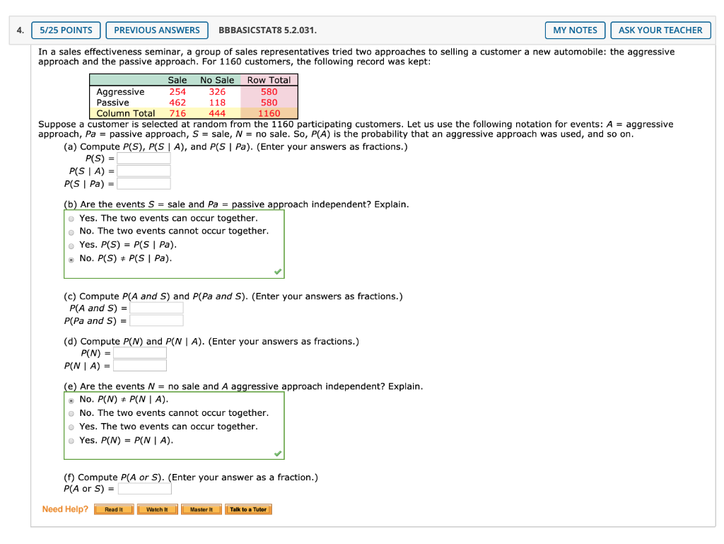 Solved 4. 5/25 POINTS || PREVIOUS ANSWERS | BBBASICSTAT8 | Chegg.com