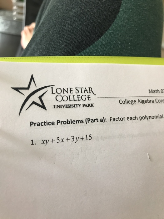Solved LONE STAR COLLEGE Math 0 College Algebra Core | Chegg.com