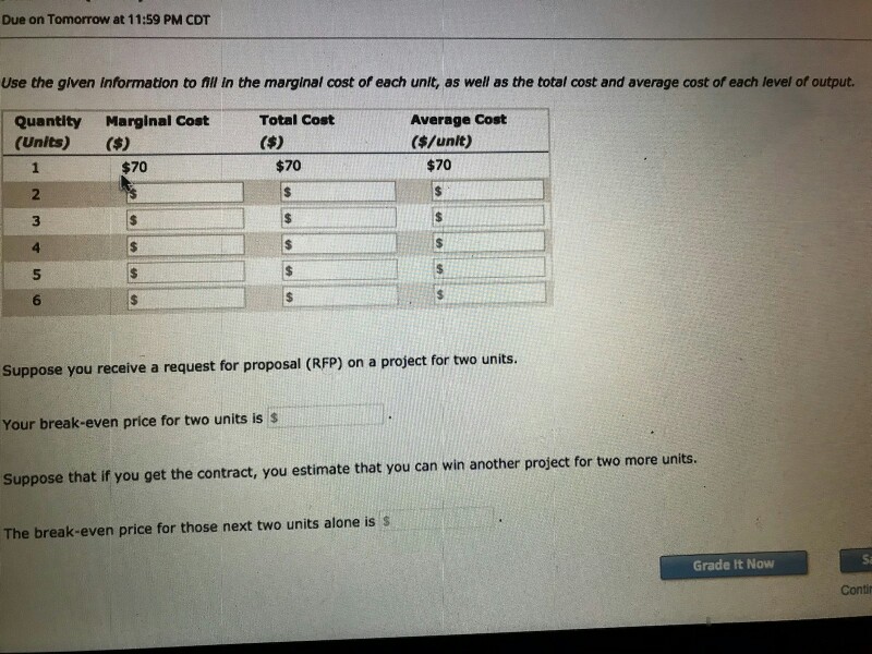 Solved Homework (Ch 07) Due on Tomorrow at 1 1:59 PM CDT | Chegg.com Solved Homework (Ch 07) Due on Tomorrow at 1 1:59 PM CDT | Chegg.com
