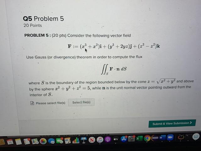 Solved Q5 Problem 5 20 Points PROBLEM 5: (20 pts) Consider | Chegg.com