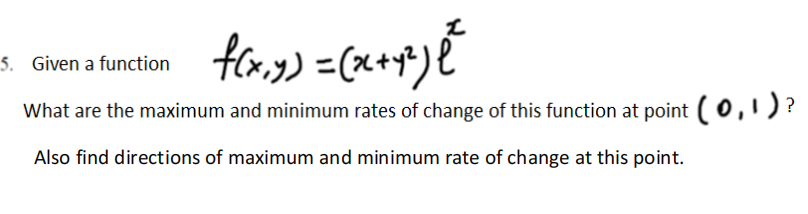 Solved 5. Given a function What are the maximum and minimum | Chegg.com
