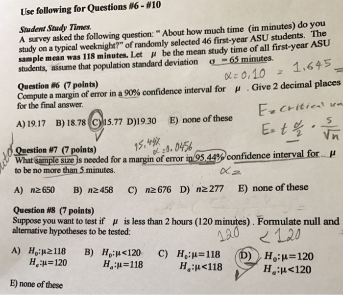 Solved How to do number 7 I do not need only answer; I need | Chegg.com