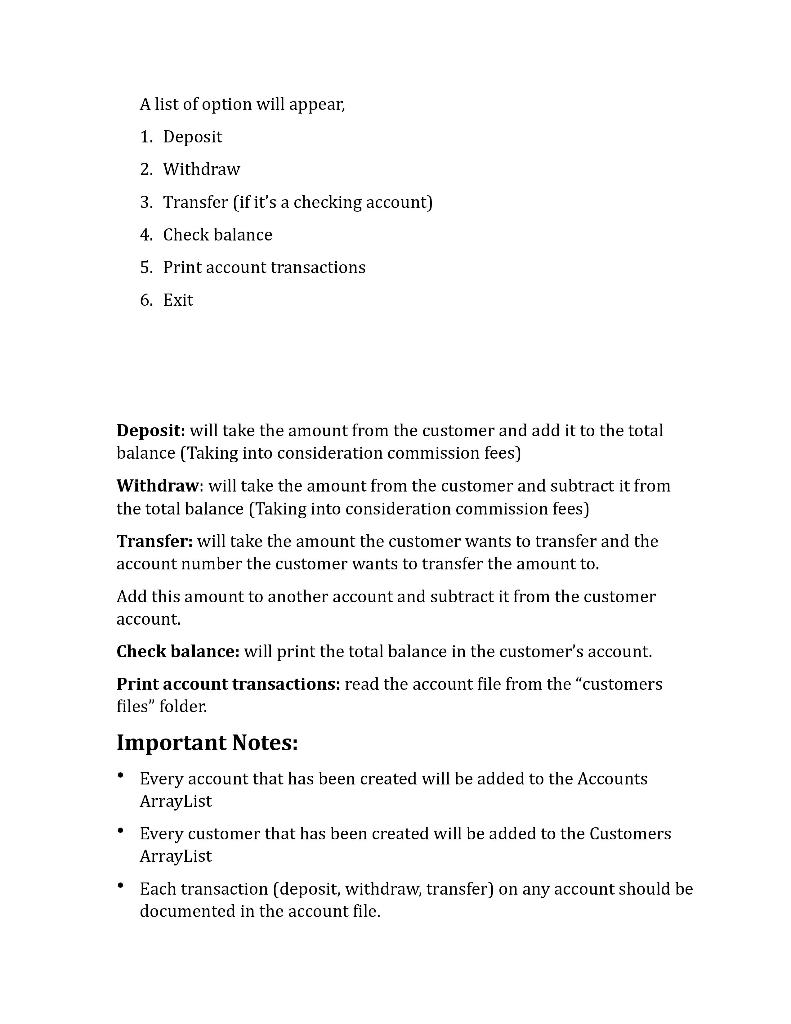 Solved Final Project: Final Project (40 marks): . Make java | Chegg.com