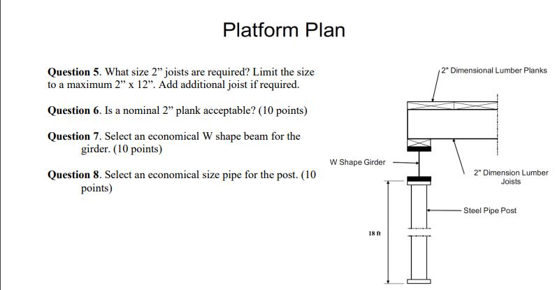 Use the plan and cross section detail provided to | Chegg.com