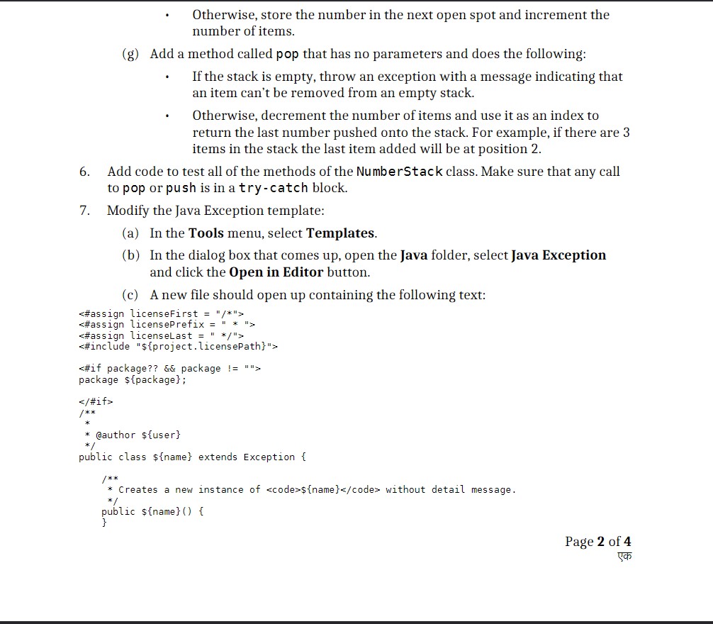 Solved Please code in Java. No other special instructions | Chegg.com