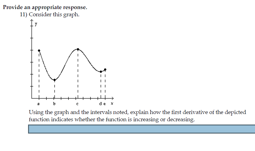 Solved Provide an appropriate response. 11) Consider this | Chegg.com