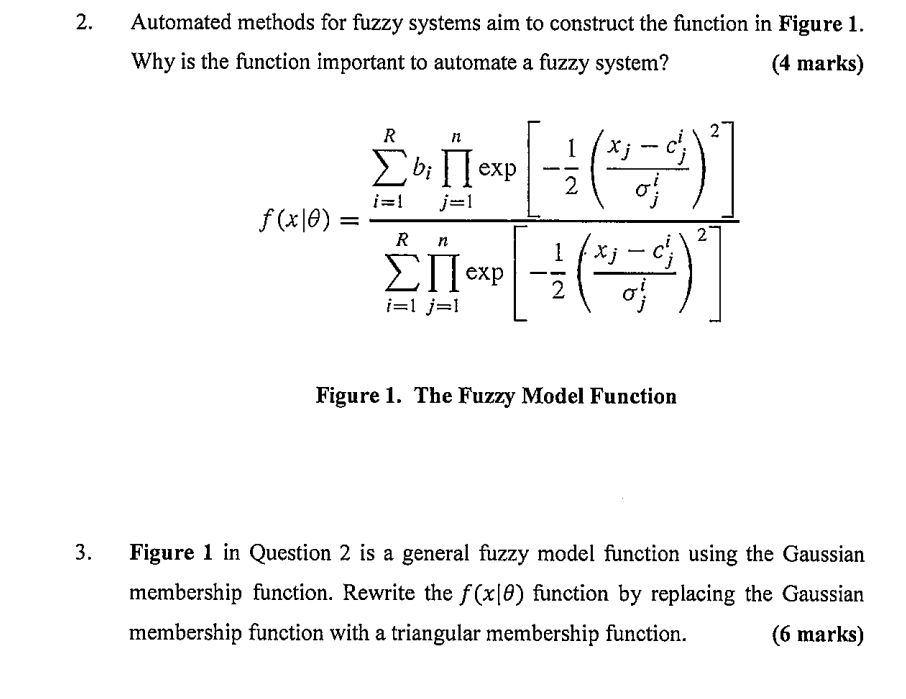 Solved Automated methods for fuzzy systems aim to construct | Chegg.com