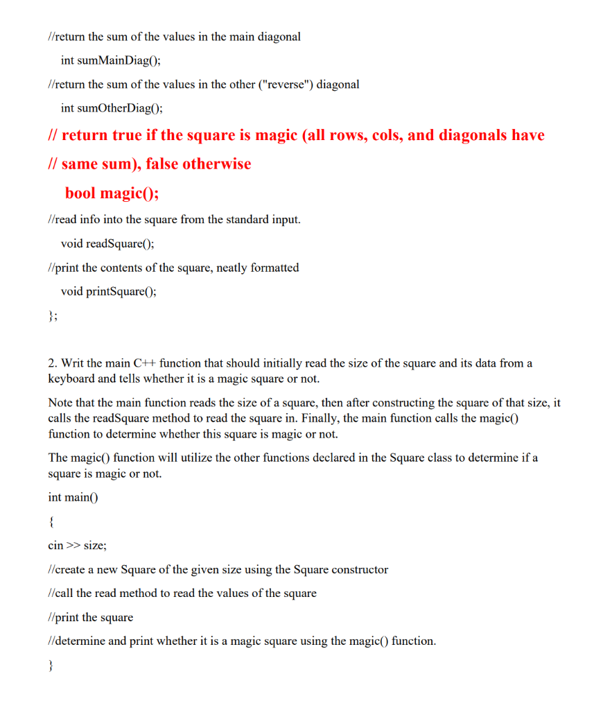 Solved One interesting application of two-dimensional arrays | Chegg.com