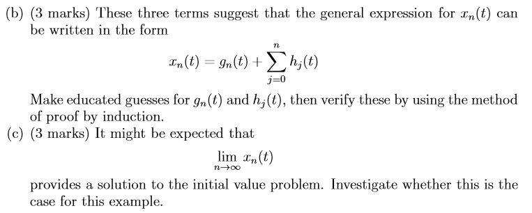 Solved 2. Picard iteration is a method for solving an ODE by | Chegg.com Solved 2. Picard iteration is a method for solving an ODE by | Chegg.com
