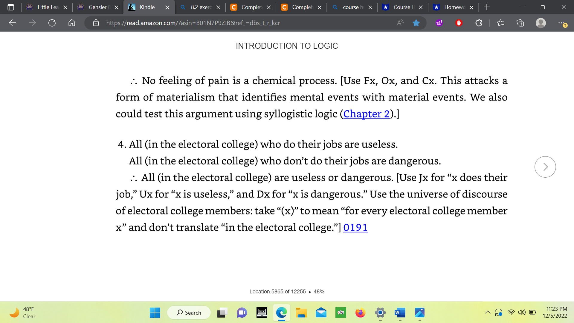 8.2b Exercise: LogiCola IEV First appraise | Chegg.com
