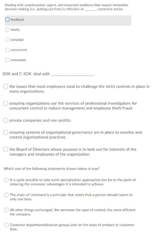 Solved Dealing with unanticipated, urgent, and important | Chegg.com