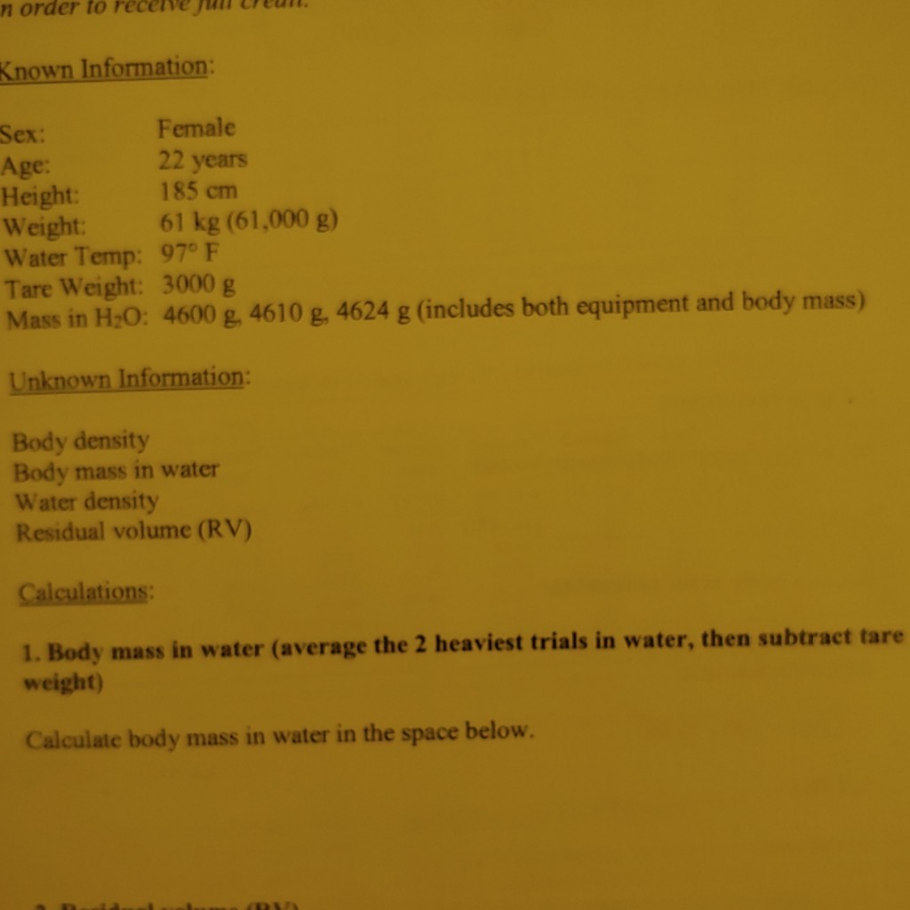 Solved using the provided data answer question 1 and show | Chegg.com