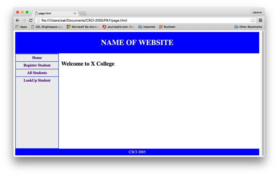 Solved Html Javascript Css Description Create A Basic