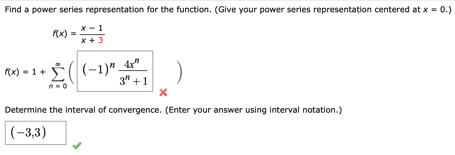 Solved Find a power series representation for the function. | Chegg.com