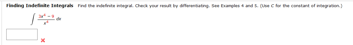 Solved Finding Indefinite Integrals Find the indefinite | Chegg.com