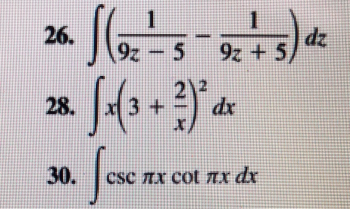 Solved Finding an Indefinite Integral In Exercises 15-46, | Chegg.com