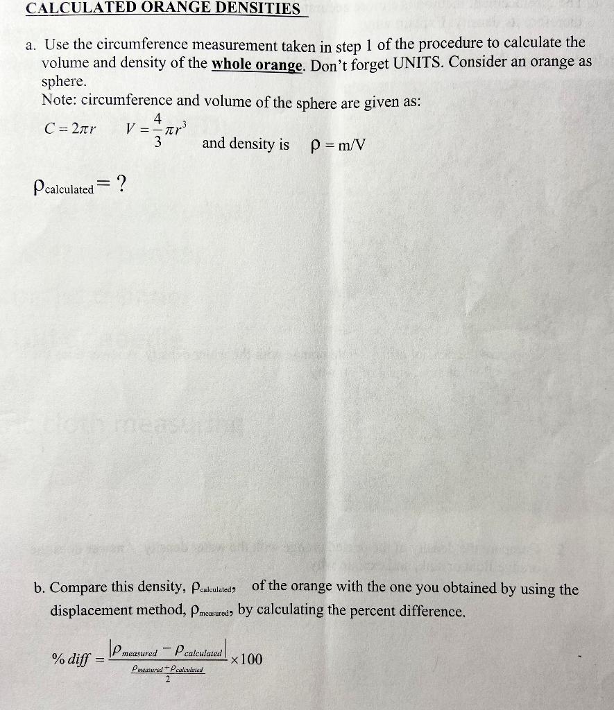 Solved EXPERIMENTAL DATA TABLE Use these tables to record | Chegg.com