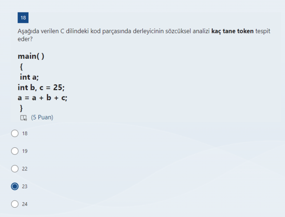 Solved 1-) Which non-terminal(s) in the given language | Chegg.com