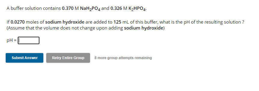 Solved A buffer solution contains 0.290M ammonium bromide | Chegg.com