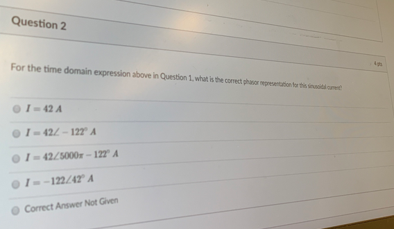 Solved For the time domain expression above in Question 1, | Chegg.com