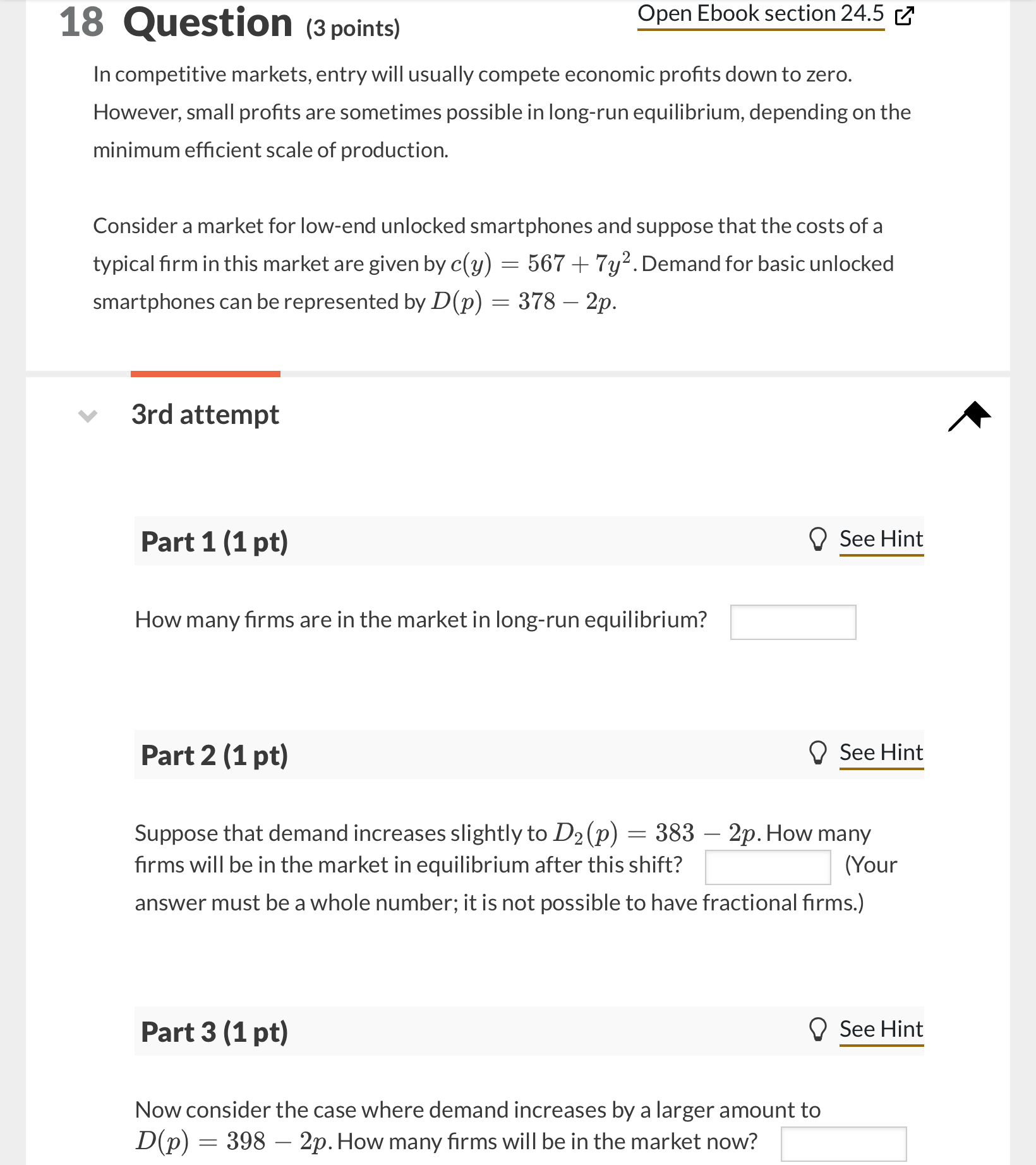 Solved 18 ﻿Question (3 ﻿points)Open Ebook section 24.5 In | Chegg.com
