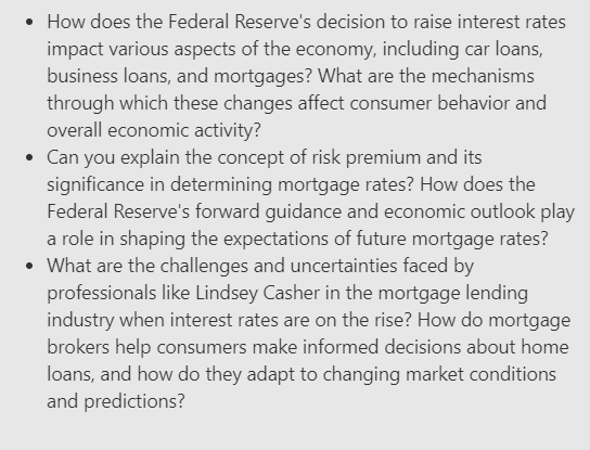 Solved - How does the Federal Reserve's decision to raise | Chegg.com