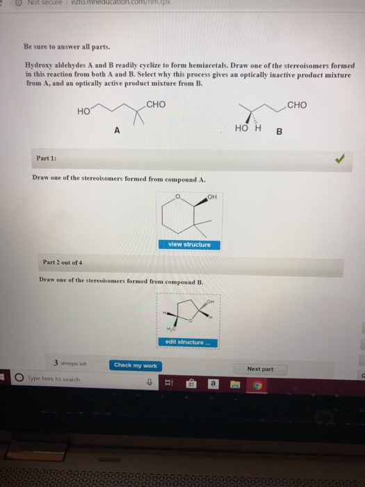 Solved Part 1: Predict the product for the following | Chegg.com