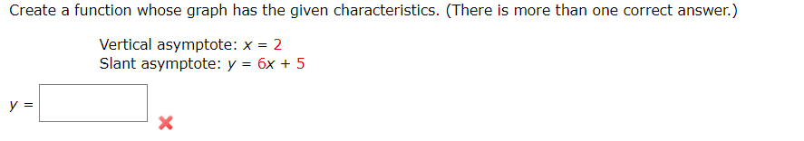 Solved Create a function whose graph has the given | Chegg.com