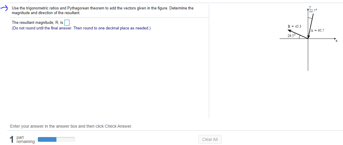 Solved Use the trigonometric ratios and Pythagorean theorem | Chegg.com