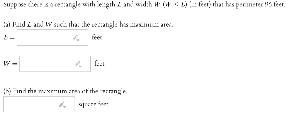 Solved Suppose there is a rectangle with length L and | Chegg.com