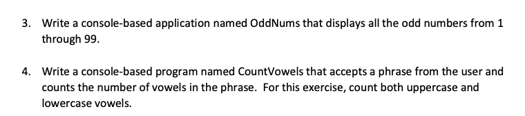 Solved Written in C# I need comments also so I know what is | Chegg.com