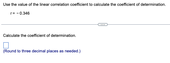 Solved Use the value of the linear correlation coefficient | Chegg.com