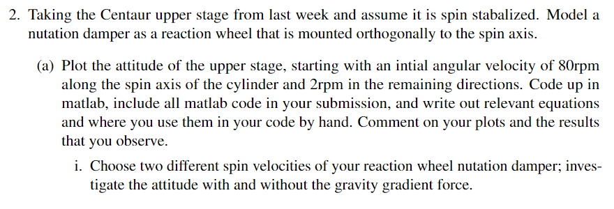 Solved Assume a Centaur V upper stage with an empty mass of | Chegg.com
