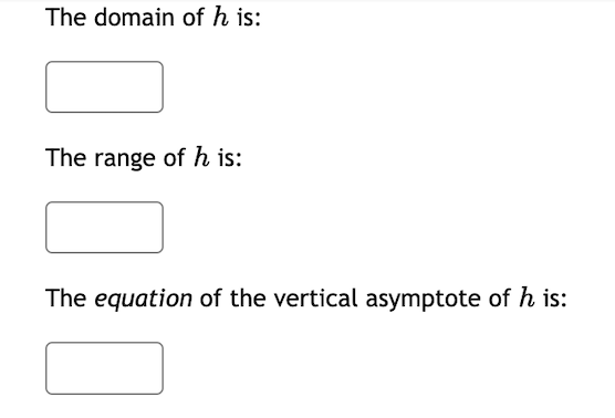 Solved Use the parent function f(x)=logx and transformation | Chegg.com