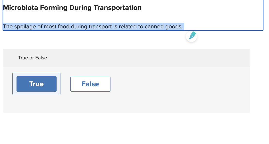 Solved True or False | Chegg.com