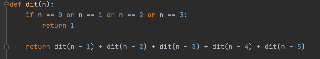 Solved dit(n) 1 = { die ( dit (n − 1) + dit(n − 2) + dit(n − | Chegg.com