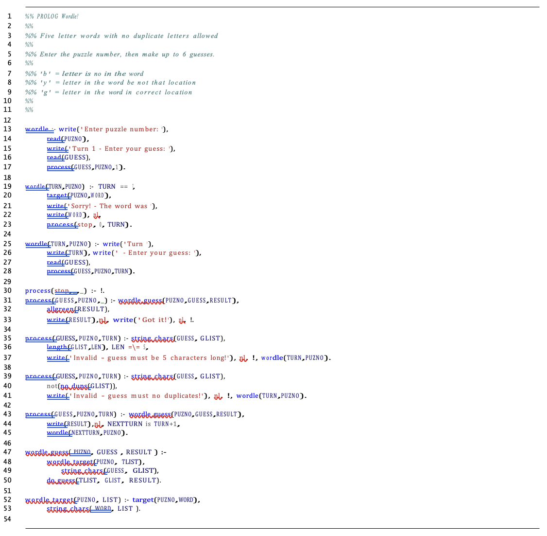 1. Write the recursive predicate: allgreen(LIST) that | Chegg.com