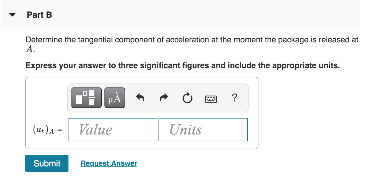 Solved A package is dropped from the plane which is flying | Chegg.com