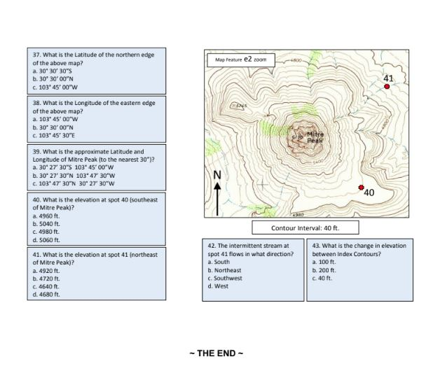 Solved Use the maps and pictures below to answer questions | Chegg.com