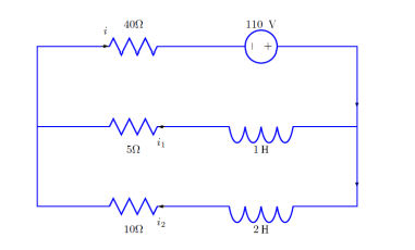 Solved Consider the two loop circuit with electric currents | Chegg.com